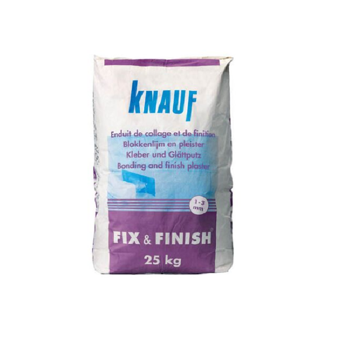 Knauf Fix und Finish Putzgips Sack 25kg