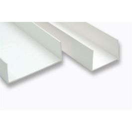 Porenbeton U-Profil, Kunststoff weiß