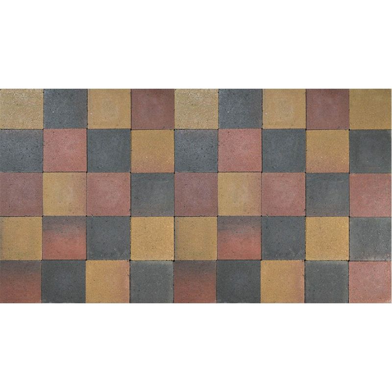 Bunt Pflastersteine gerade